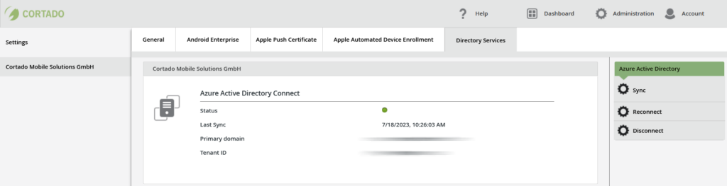 Cortado Now With Microsoft Azure Active Directory Integration