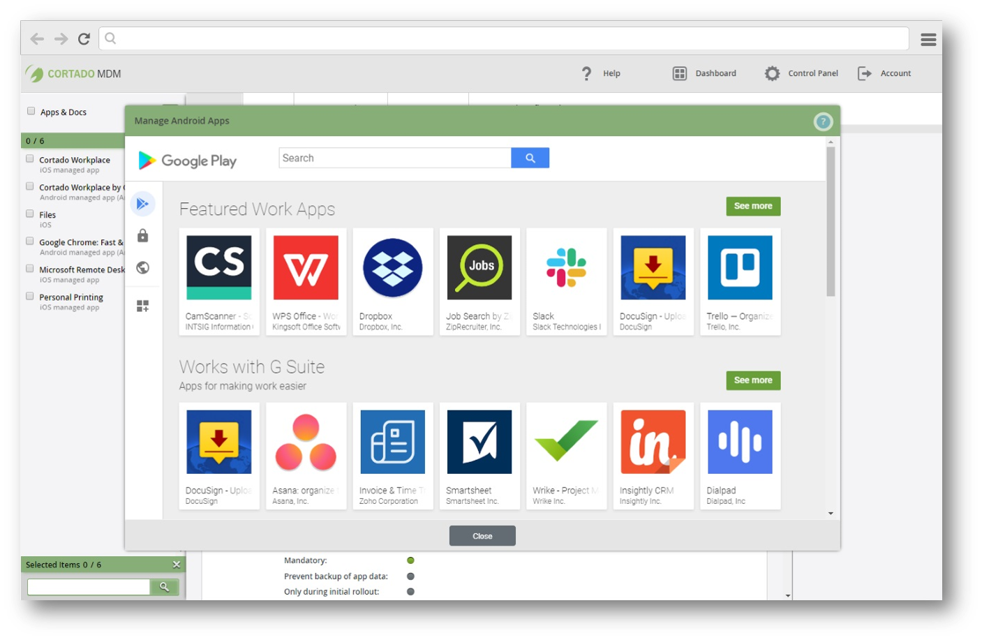 Cortado MDM: Android Zero-Touch Enrollment and More