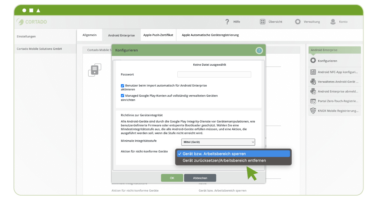 Integritätsprüfung für Android per Google Play Integrity API Integritätsprüfung für Android per Google Play Integrity API